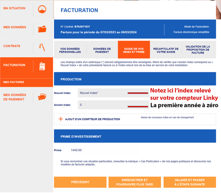 Facturation EDF OA - Optimwatt